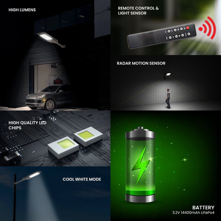 Solar street lights, Automatic security Lights for Road, – Hardoll